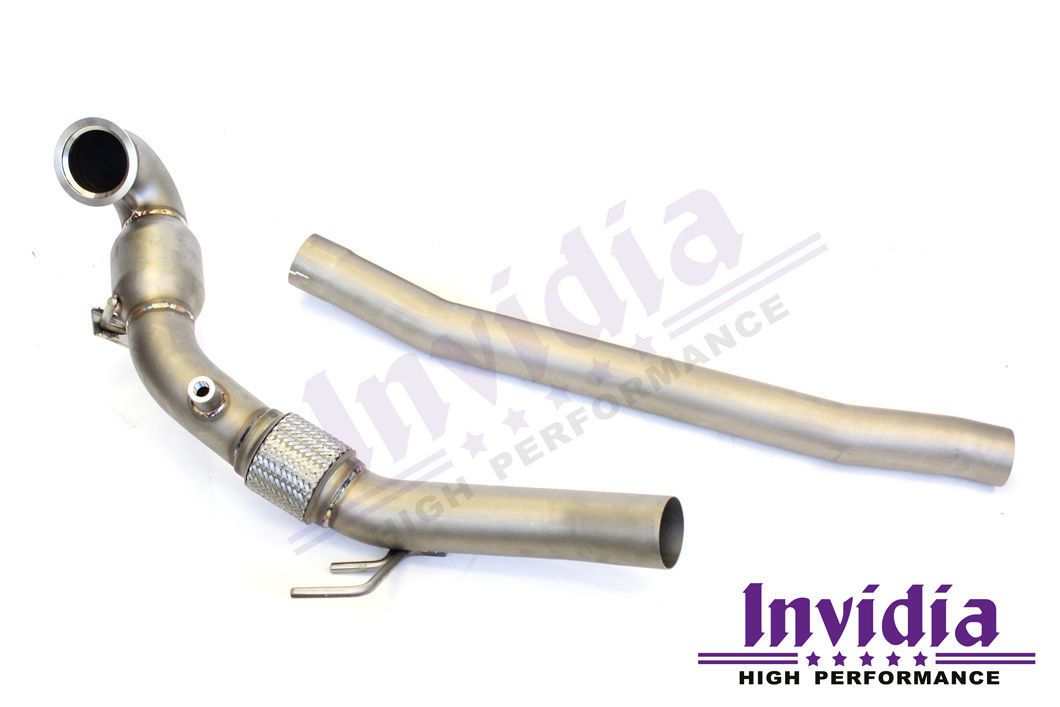 Invidia Downpipe With High Flow Cat | S3 8V, Golf R MK7 & MK7.5